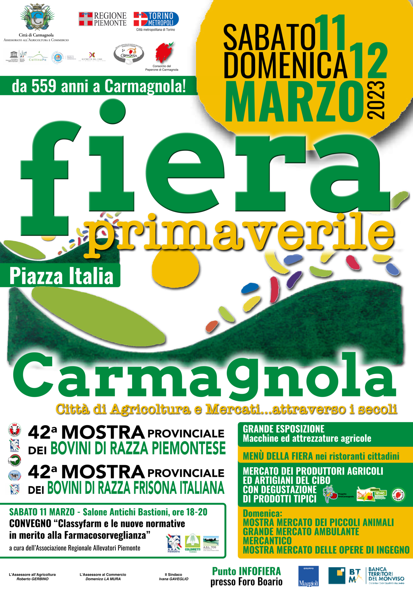 11 - 12 marzo ritorna la storica Fiera Primaverile di Carmagnola - ARAP ...